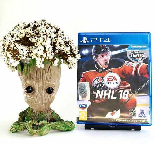 NHL 18 игра для PS4 б/у, 12 