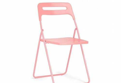 Пластиковый стул Fold складной розовый