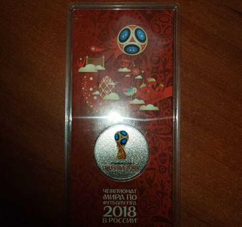 Эмблема.Чемпионат мира по футболу FIFA 2018 г. UNC