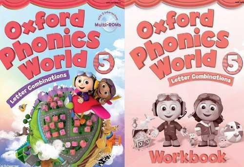 Oxford Phonics World 5 Classboоk+Wоrkbook комплект