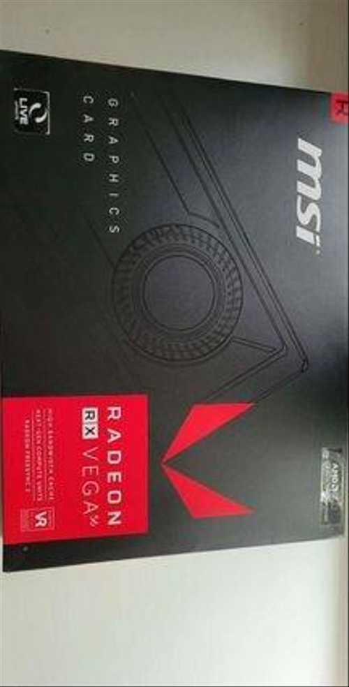 Видеокарта MSI Radeon RX Vega 56 8gb