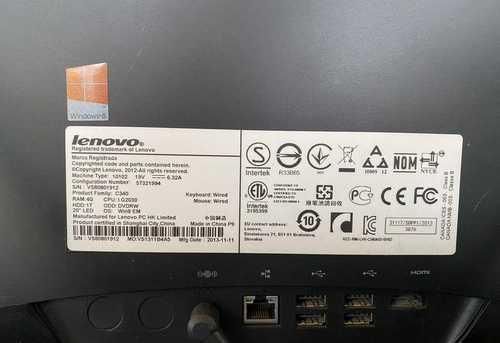 Моноблок lenovo c340