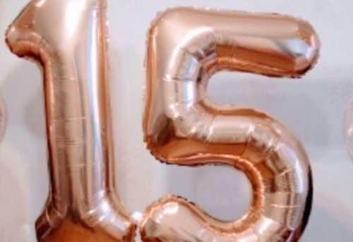 Воздушные шары цифры с гелием на день рождения