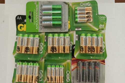 Батарейки пальчиковые AA AAA алкалиновые 36шт