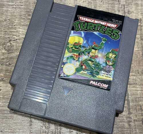 Картридж Nintendo NES Teenage Mutant Hero Turtles