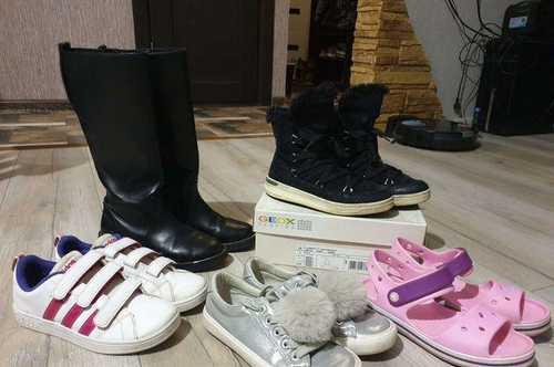 Zara, Geox, crocs 33р