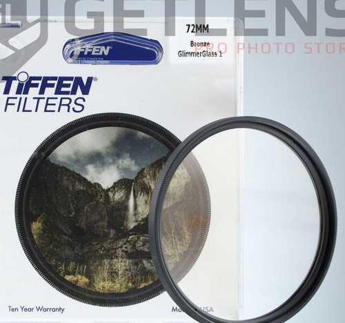 Светофильтр Tiffen 72MM bronze glimmer glass 1