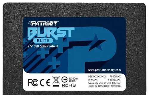 SSD Patriot 120Gb memory burst elite pbe120gs25ssd