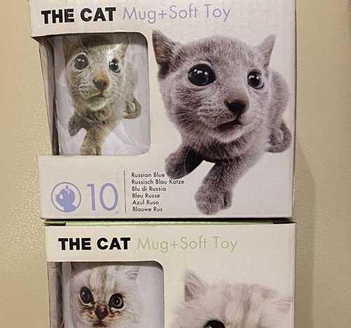Кружка с игрушкой из серии The Cat