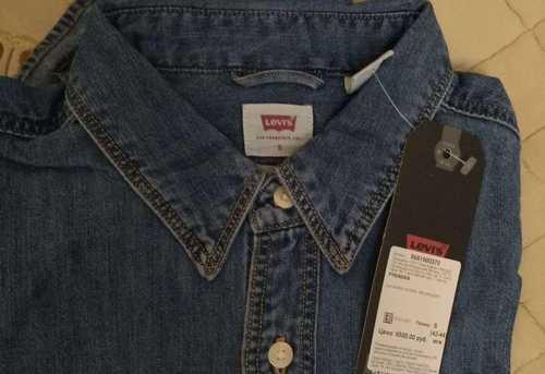 Джинсовая рубашка levis мужская