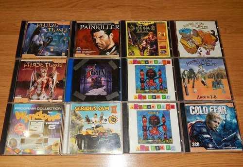 Старые компьютерные игры на CD-ROM