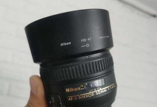 Объектив Nikon AF-S 50/1.4 G