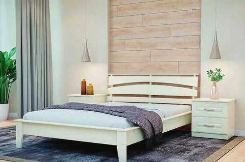 Кровать "Камелия 4" массив 1600/2000