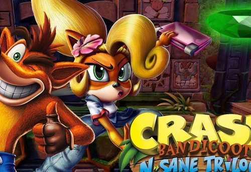Crash Bandicoot N. Sane Trilogy на PS5, PS4