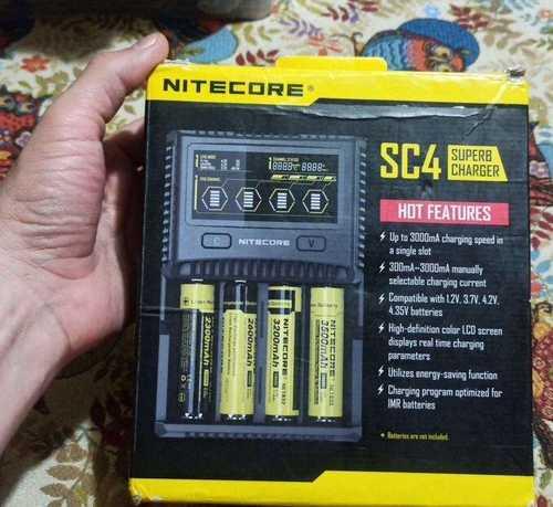 Nitecore SC4 - Зарядное устройство