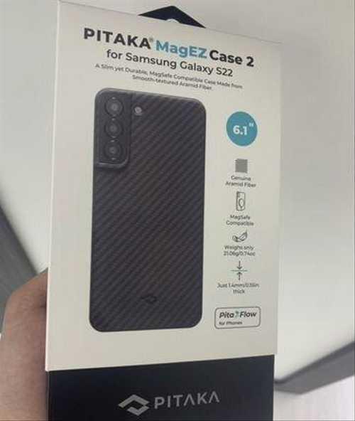 Pitaka MagEZ Case 2 на Samsung Galaxy S22