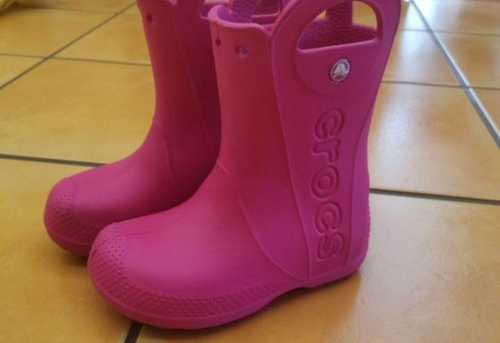 Сапожки crocs р. 12