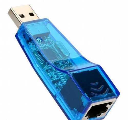 Сетевая карта USB 2.0 / RJ45 10/100M Ethernet