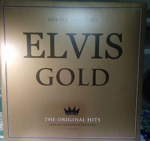 Виниловые пластинки LP elvis presley gold