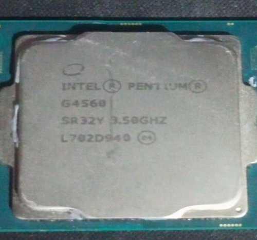 Процессор Intel Pentium g4560 3.50GHZ