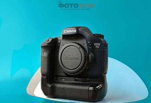 Фотоаппарат Canon 7D body с батблоком