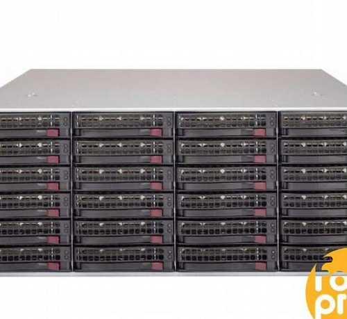 Сервер Supermicro 846 24LFF 2xE5-2696v4 384GB/9361