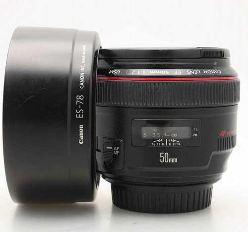 Canon EF 50mm f/1.2 L USM