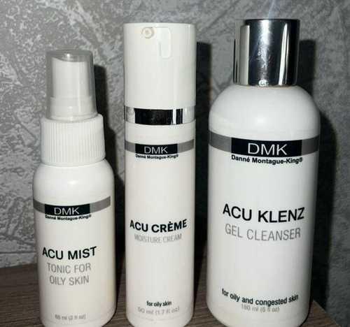 Dmk acu mist, acu crème, acu klenz