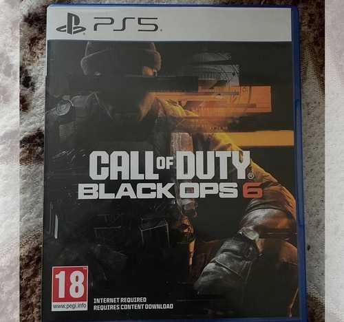 Call of duty black ops 6 ps5 диск обмен