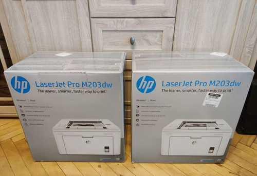 Принтер лазерный HP LaserJet Pro M203dw