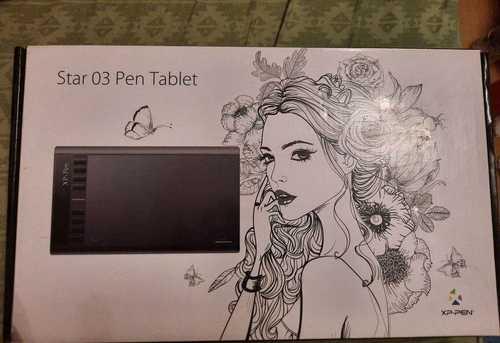 Графический планшет xp pen star 03 pen tablet