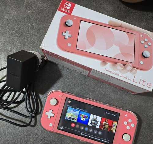 Nintendo switch lite прошитая