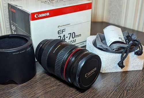 Объектив Canon EF 24-70 mm f/2.8 L USM