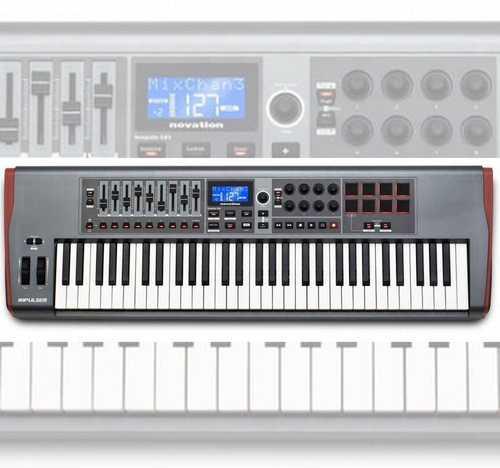 Novation Impulse 61 midi клавиатура