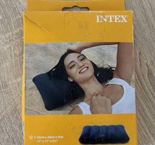 Надувная подушка intex