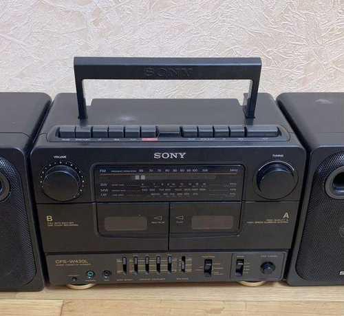 Sony CFS-W430L кассетная магнитола