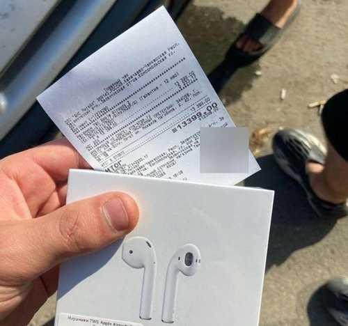 Наушники apple airpods 2