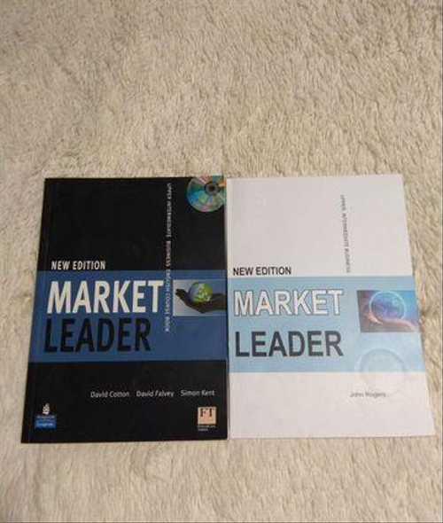 Учебник по английскому Market Leader upp и тетрадь