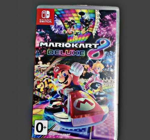 Mario kart 8 deluxe,картридж Nintendo switch