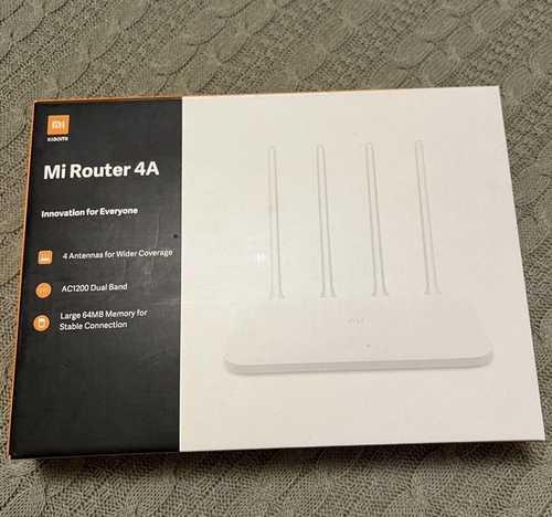 Wifi роутер xiaomi 4a