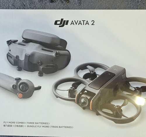 Dji Avata 2 fly more combo 3 батареи