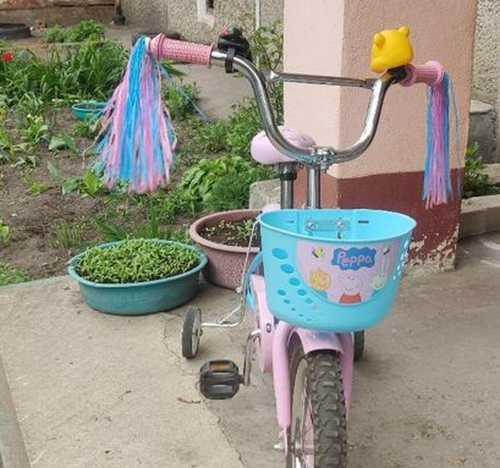 Велосипед для девочки 5-8 лет 14 радиус колес