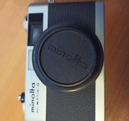 Пленочный фотоаппарат minolta HI-matic G