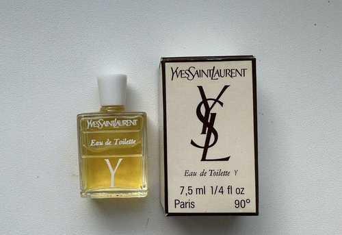 Ysl y eau de toilette 7,5 мл винтаж