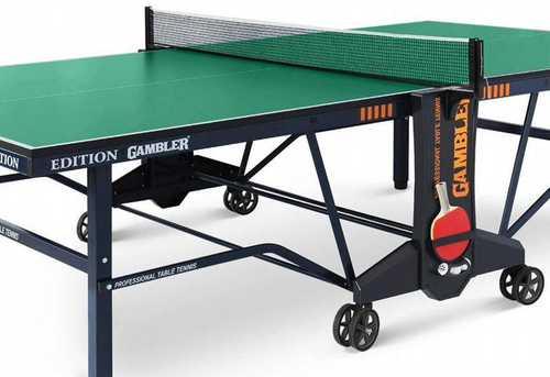 Теннисный стол Gambler - Edition Зелёный