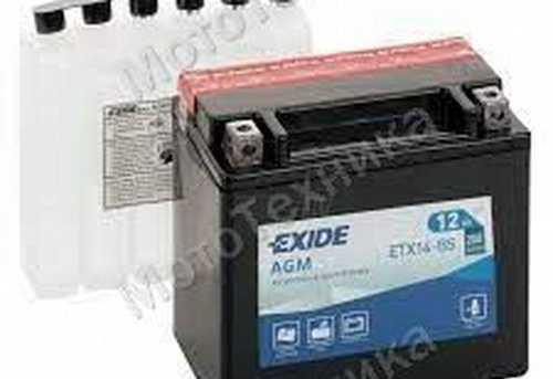 Мото аккумулятор exide 12Ah 200A