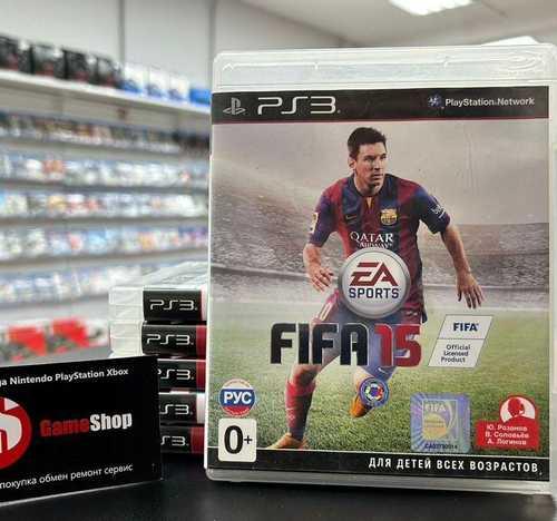 Диск Fifa 15 PS3 Б/у