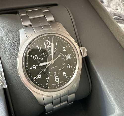 Мужские наручные часы Hamilton khaki field quartz