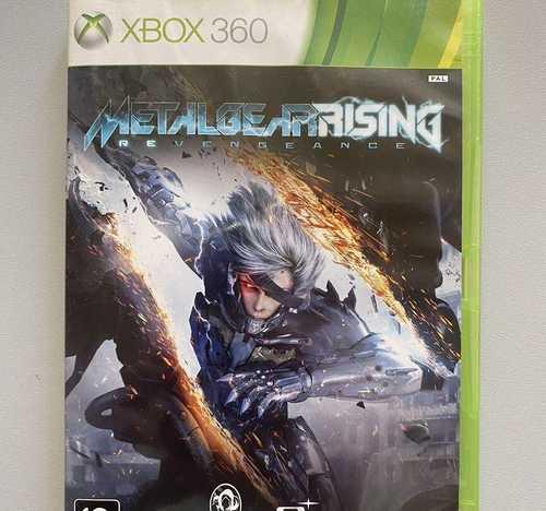 Лицензионный диск Metal Gear Rising для xbox 360