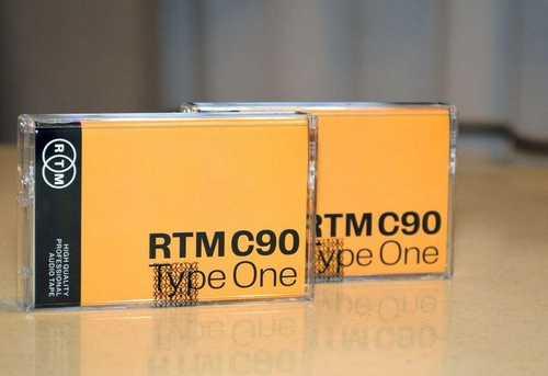 Аудио кассеты RTM C90 Type One (2 шт )